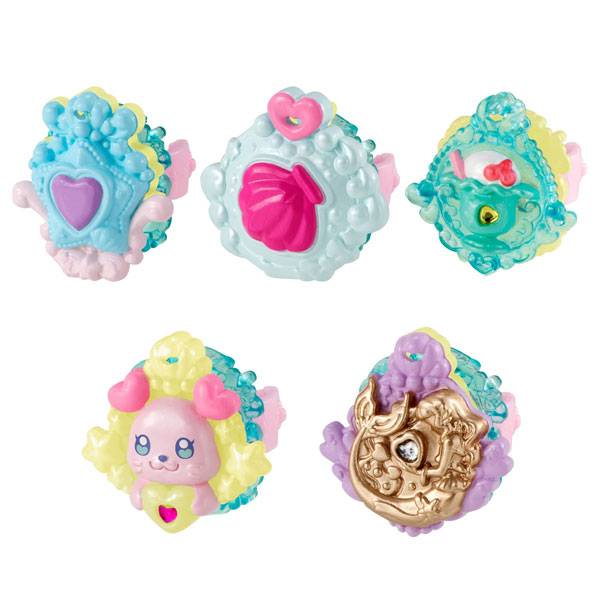 Tropical-Rouge! Pretty Cure Heart Kuru Ring 2 10Pack BOX (CANDY TOY ...