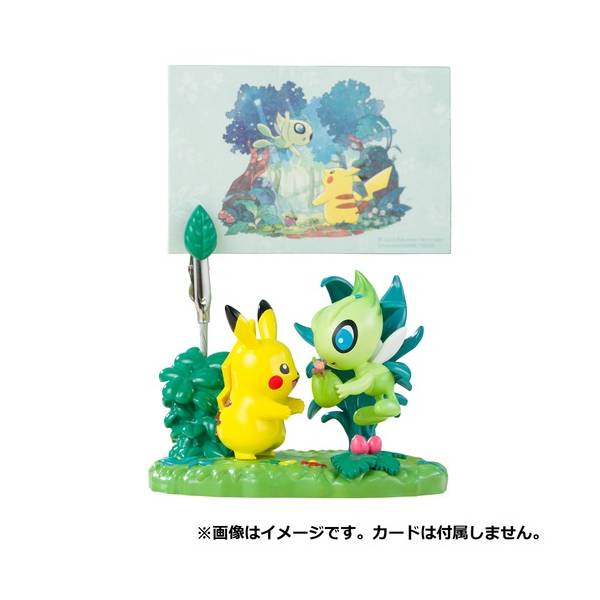 Pokemon: Memo Stand - Pikachu & Celebi | Nin-Nin-Game.com