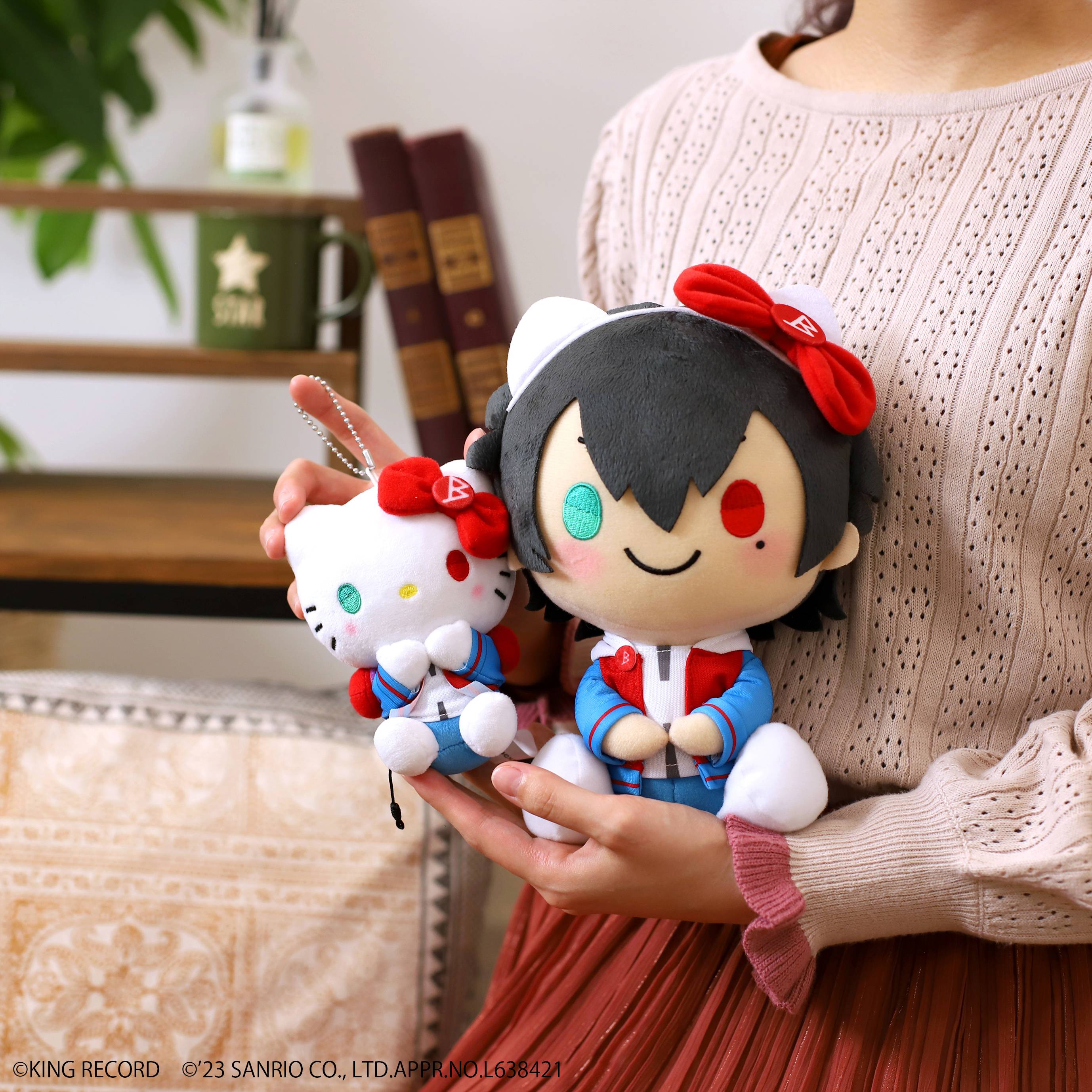 Hypnosis Mic Sanrio Nakayoku Edit: Rei Amayado & Goropikadon Plush Set ...