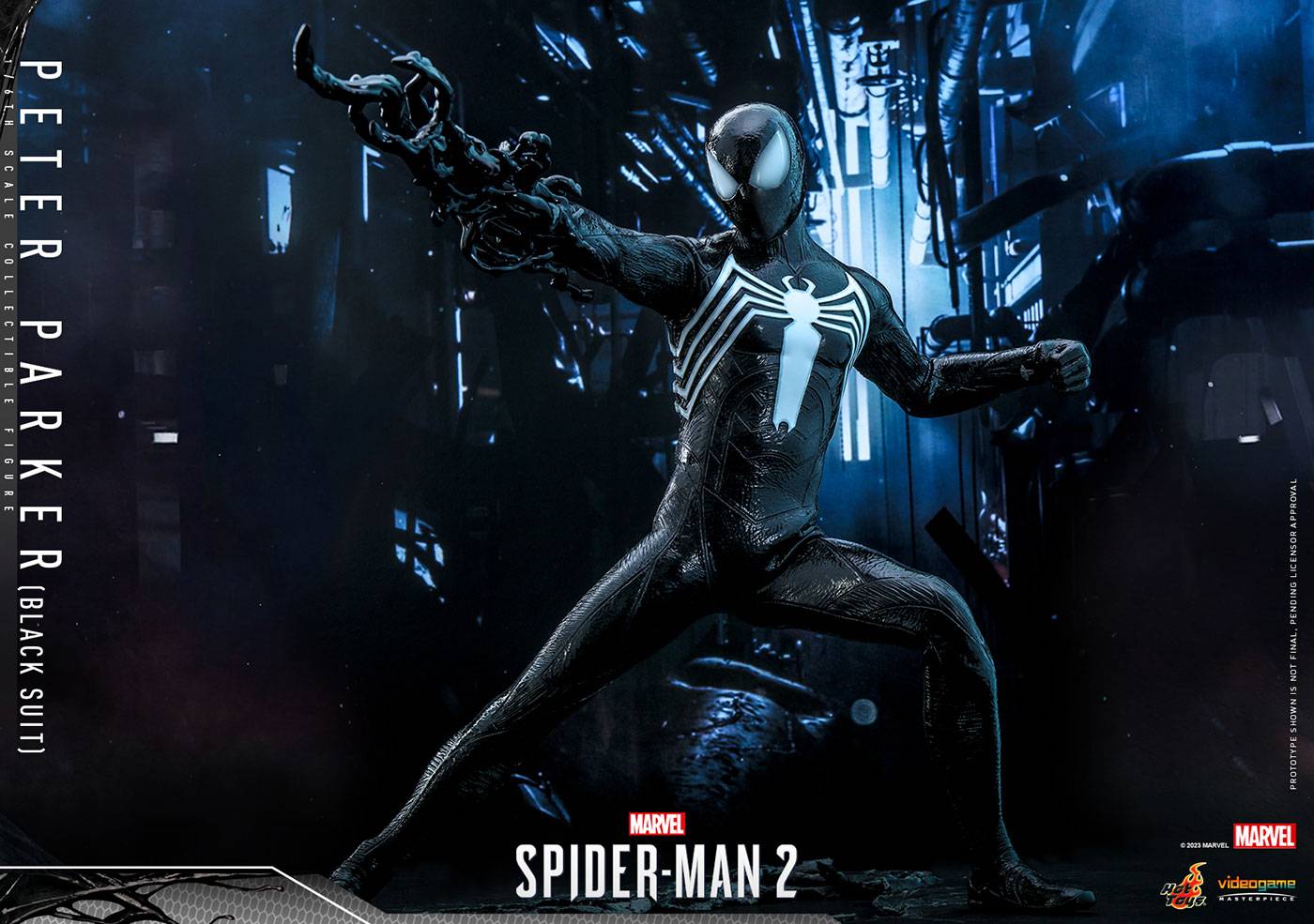 Video Game Masterpiece: Marvel's Spider-Man 2 - 1/6 Peter Parker (Black ...