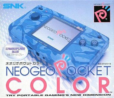 Buy Neo Geo Pocket Color Camouflage Blue NEOP6401 - Used Good Condition ...
