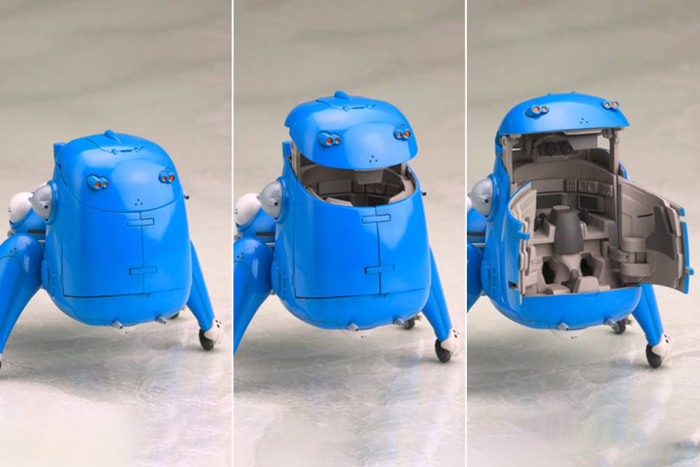 Ghost in the Shell Stand Alone Complex: Tachikoma with Kusanagi Makoto ...