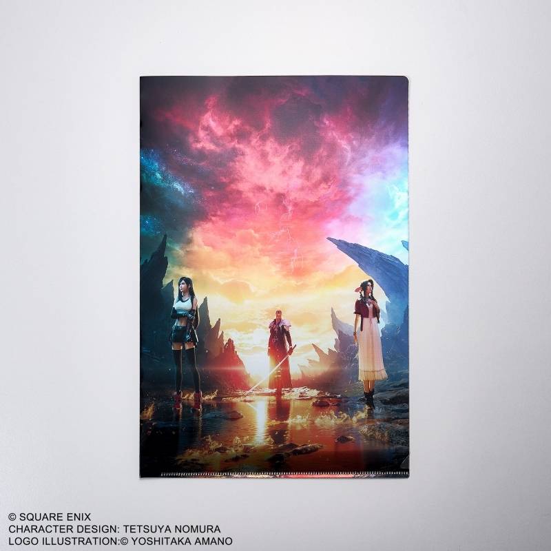 Final Fantasy VII Rebirth : A4 Metallic File Set | Nin-Nin-Game.com