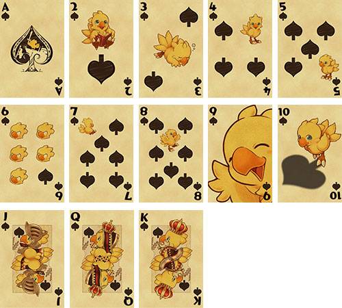 Final Fantasy: Chocobo - Playing Cards (Reissue) | Nin-Nin-Game.com