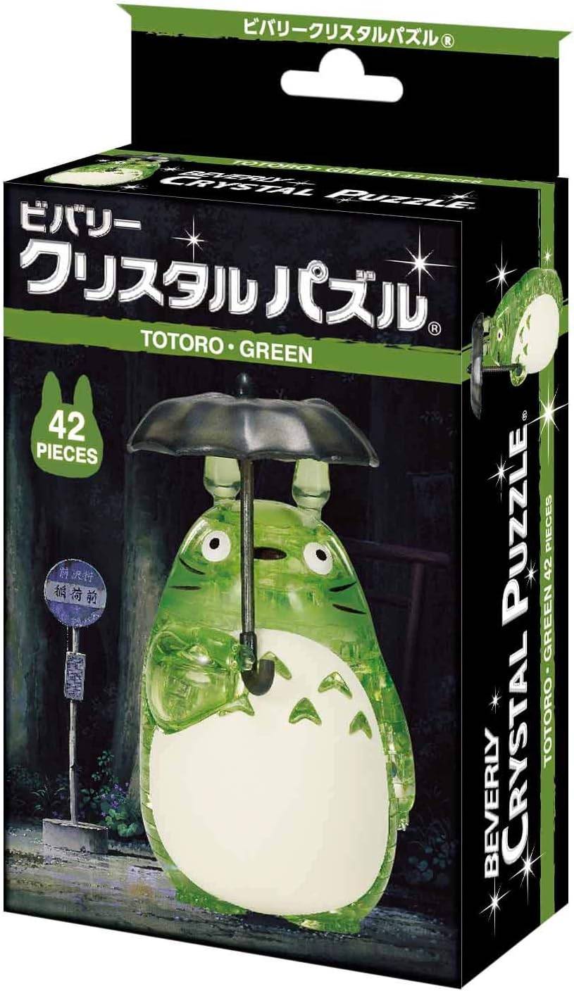 My Neighbor Totoro: Crystal 3D Puzzle - Totoro - Green Ver. (42 Pieces ...