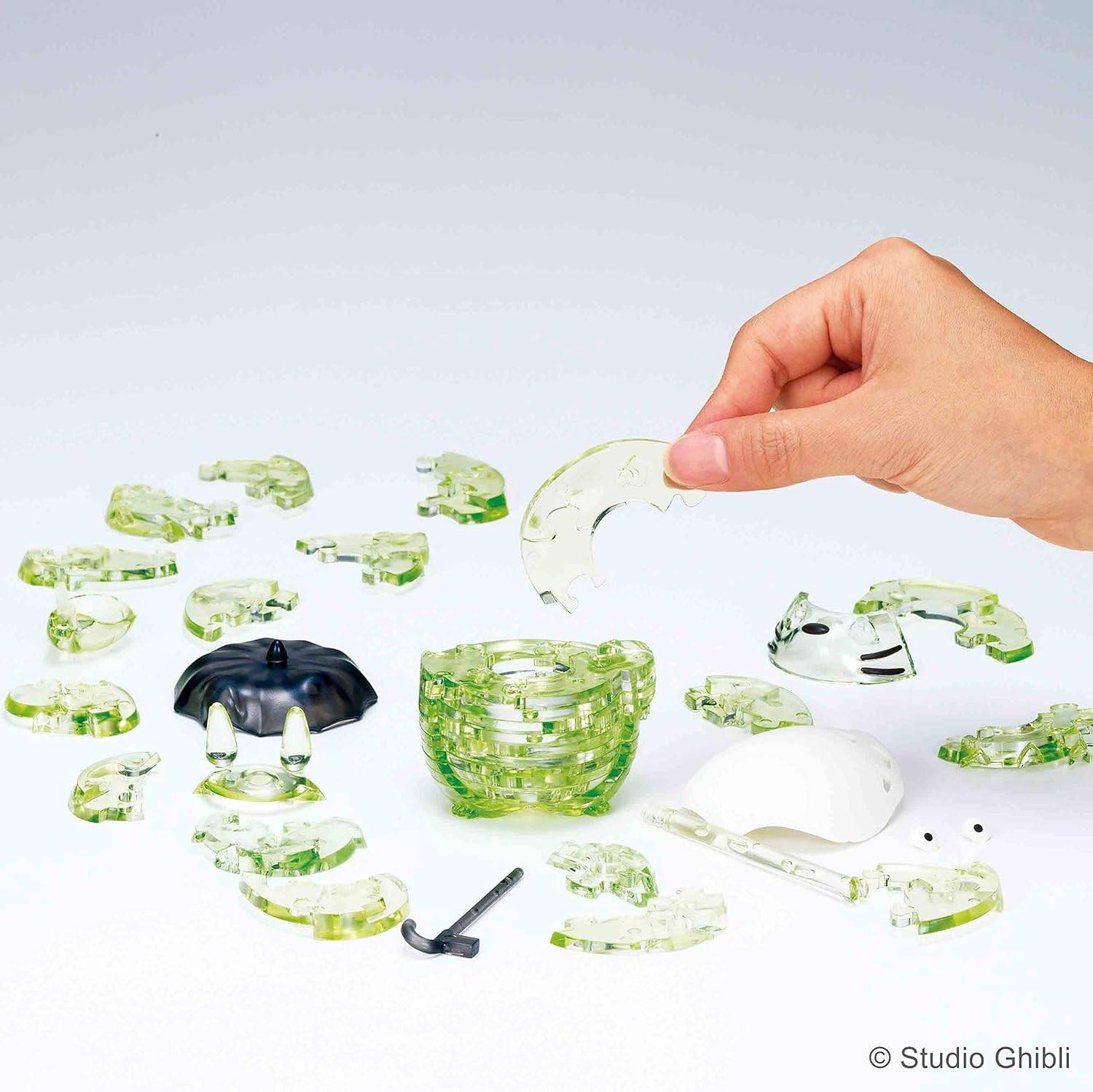 My Neighbor Totoro: Crystal 3D Puzzle - Totoro - Green Ver. (42 Pieces ...