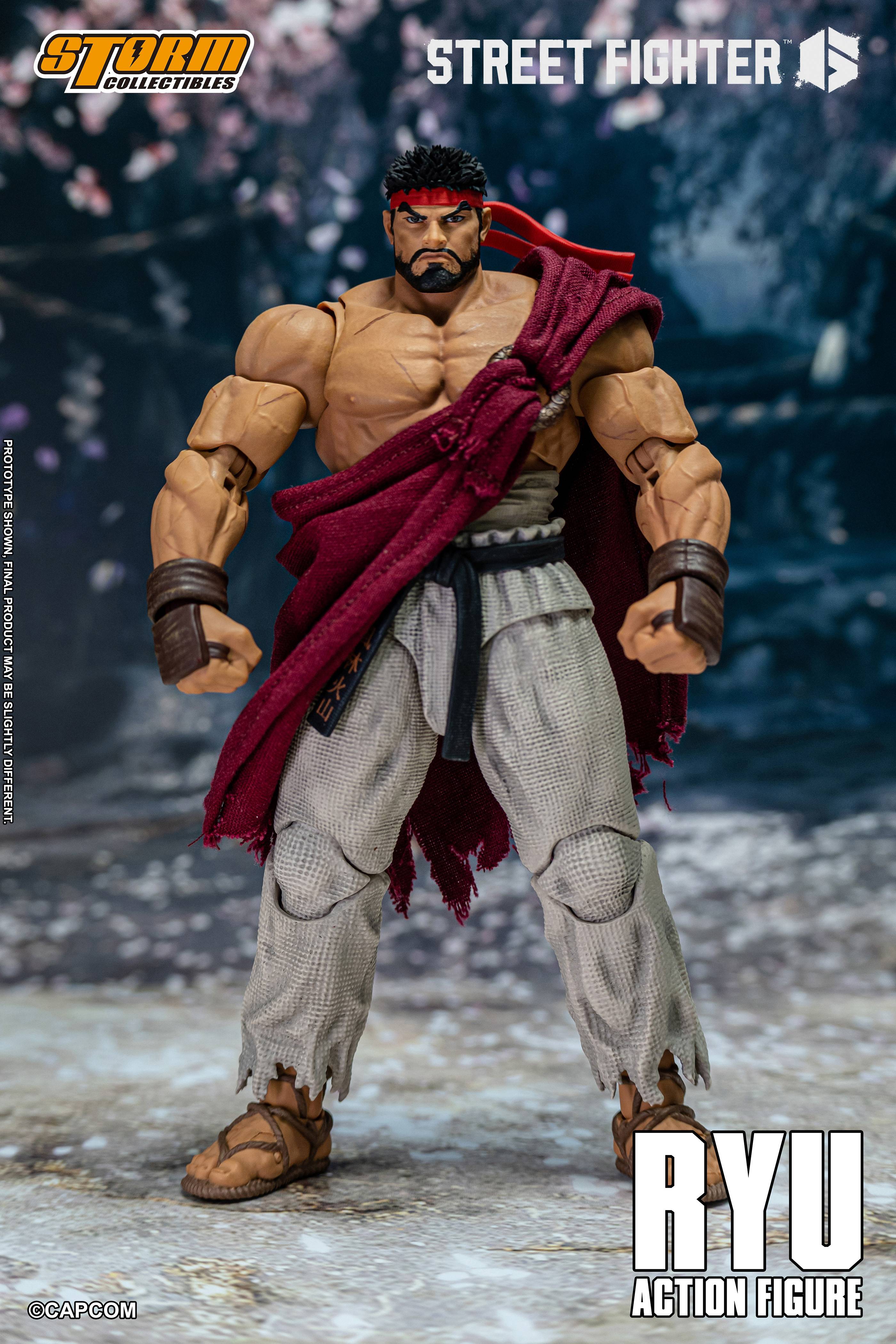 Street Fighter 6: Action Figure - Ryu [Storm Collectibles] - Nin-Nin ...