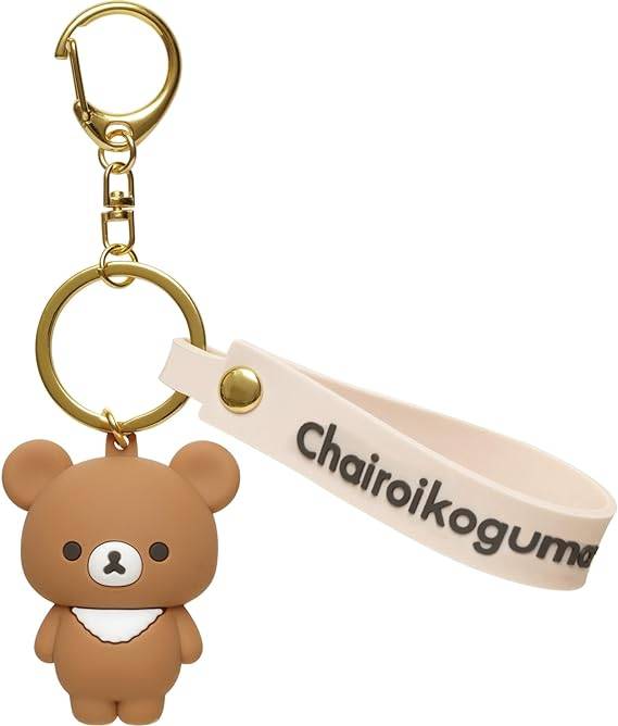 Rilakkuma: Chairokoguma Keychain - Nin-Nin-Game.com