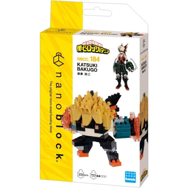 Nanoblock: MiniNano - My Hero Academia - Katsuki Bakugo (250 Pieces) [Kawada] - Nin-Nin-Game.com