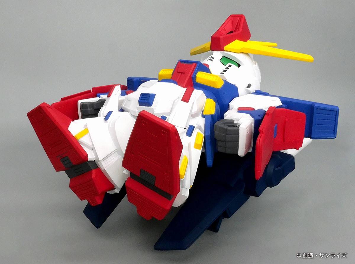 Sd Gundam Jumbo Soft Vinyl Figure Sd Msz 010 Sd Zz Gundam Plex Nin Nin