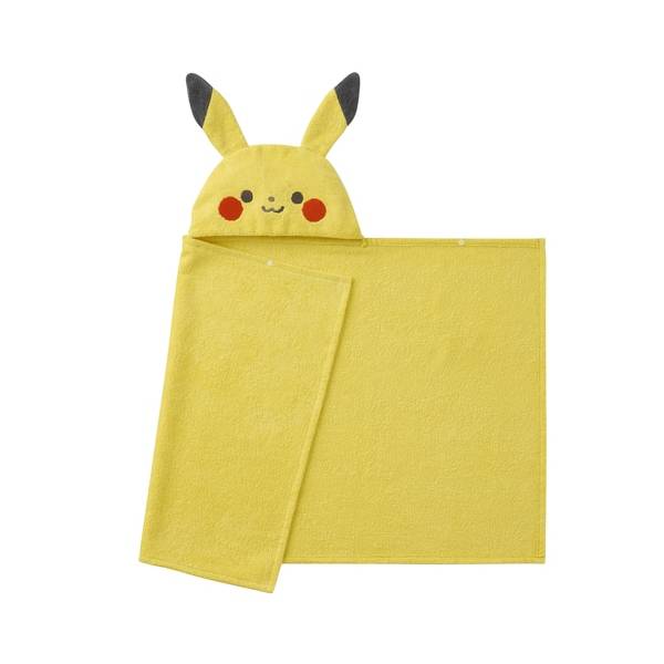Pokemon: Hooded Bath Towel - Pikachu [The Pokemon Company] - Nin-Nin ...