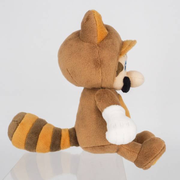 Super Mario: Super Mario 3D World - Plush - Tanooki-Suit Mario (S) [SAN ...