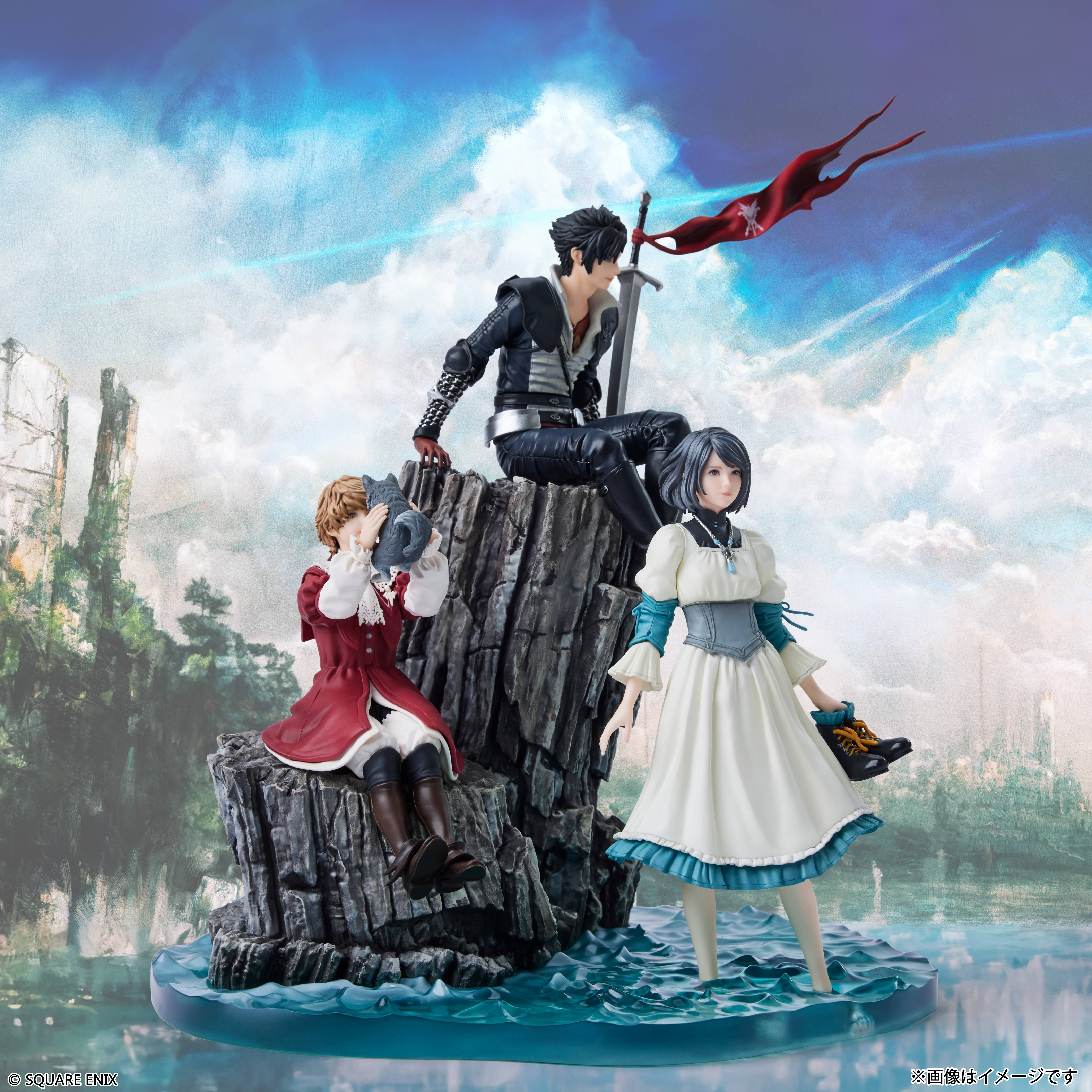Final Fantasy XVI: Clive Rosfield & Jill Warrick & Joshua Rosfield ...