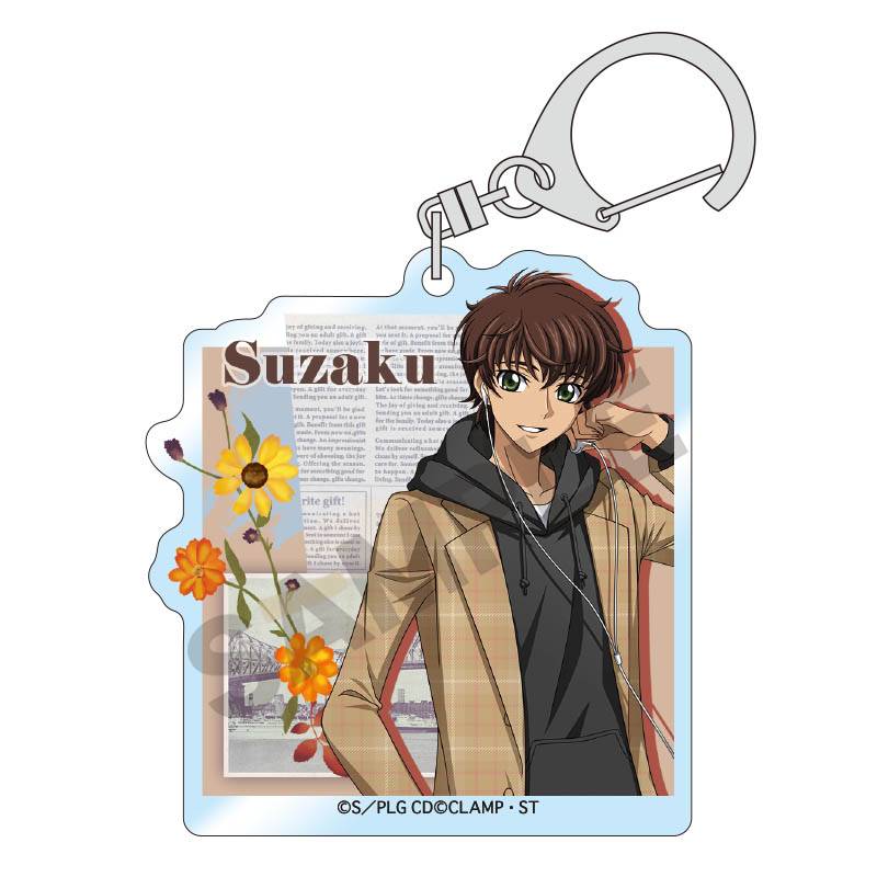 Code Geass: Lelouch Of The Rebellion - Mini-Character Acrylic Clip (10 ...