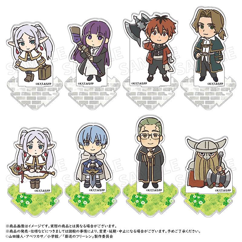Frieren - Beyond Journey's End: Mini Acrylic Stand Collection (8 Pieces ...