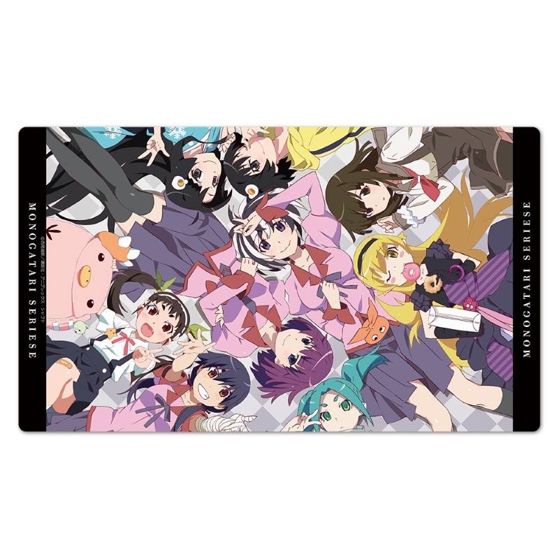 Monogatari: Characters Rubber Mat [azumaker] - Nin-Nin-Game.com