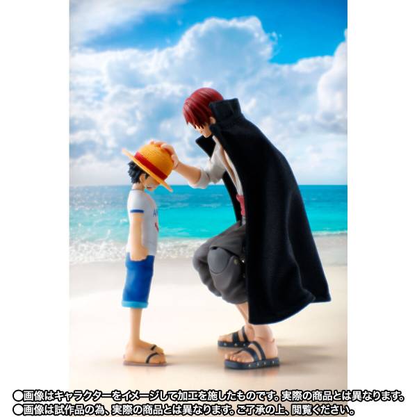 S.H.FIGUARTS: One Piece - Akagami no Shanks & Monkey D. Luffy ...