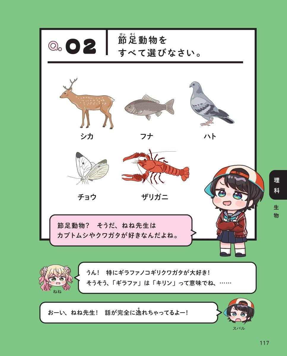 Hololive Study Book: Five Subjects In Junior High School Special ...