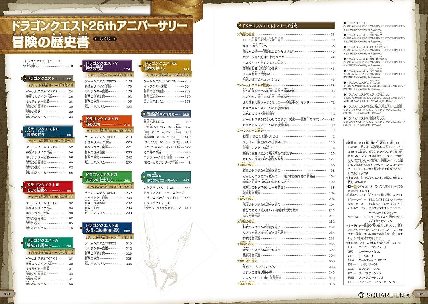 Dragon Quest: 25th Anniversary History Book [Square Enix] - Nin-Nin ...