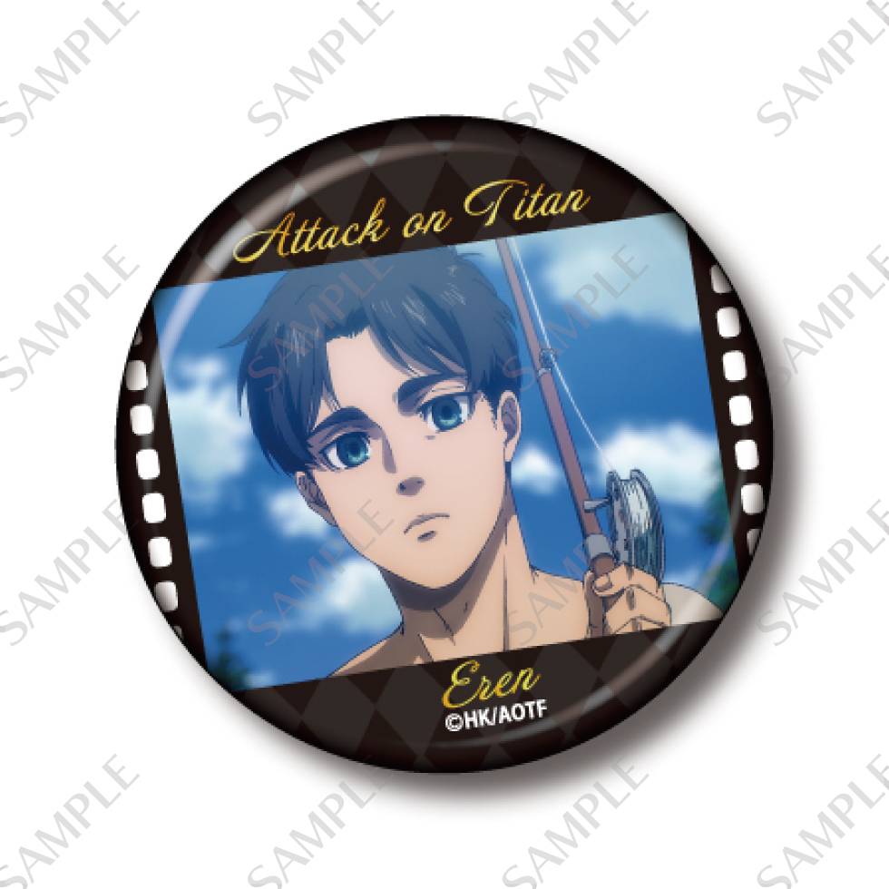 Attack on Titan: Can Badge - Eren (B Ver.) [Bellfine] - Nin-Nin-Game.com