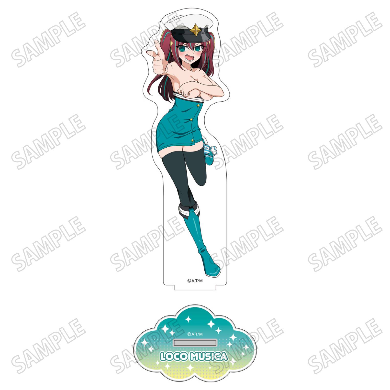 Gushing Over Magical Girls Acrylic Stand Matama Akoya Loco Musica