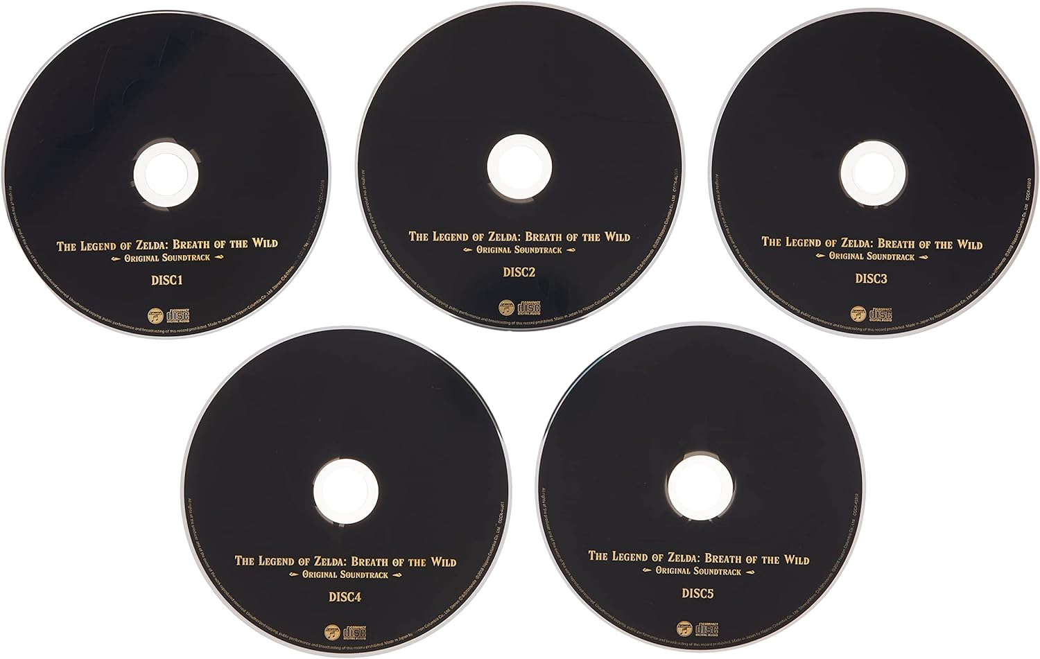 The Legend of Zelda - Breath of the Wild - Original Soundtrack [Audio ...