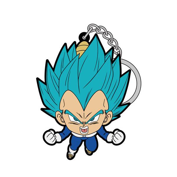 Dragon Ball Super: Pinch Keychain - Vegeta (Super Saiyan Blue Ver ...