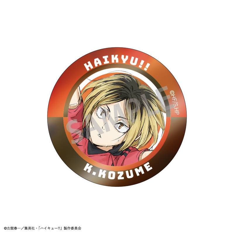 Haikyuu!!: Trading Badges (Metallic Finish) (10 Packs Box) [Kamio Japan ...
