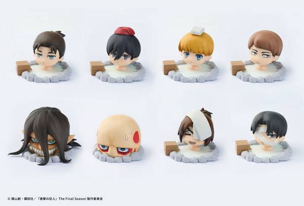 Attack on Titan: Mini Figures (I Like Hot Water) (8 Packs Box) [Dragon ...