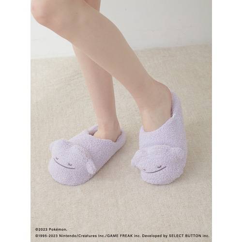 Pokemon: Gelato Pique - Fluffy Baby Ditto Slippers [The Pokemon Company ...