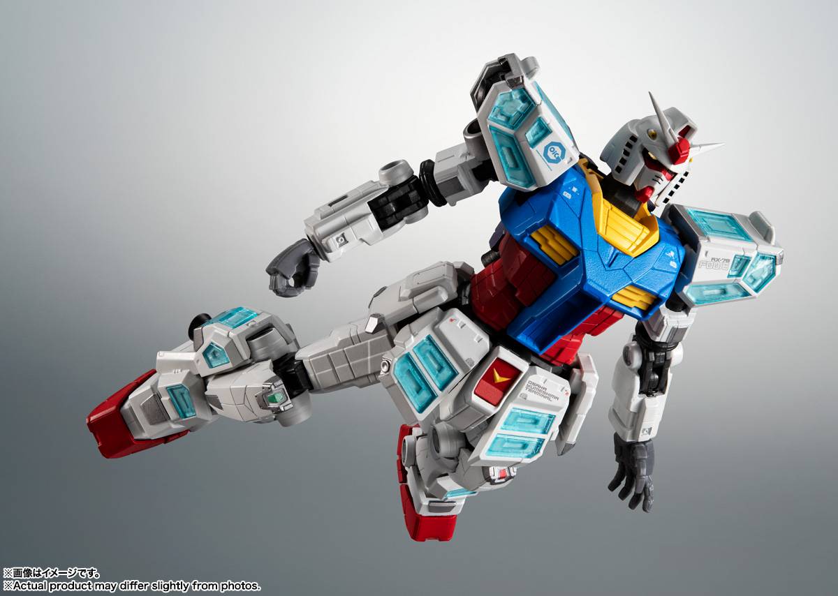 Robot Spirits Side MS: Mobile Suit Gundam - RX-78F00 / E Gundam [Bandai ... Robot Spirits Side MS: Mobile Suit Gundam - RX-78F00 / E Gundam [Bandai ...