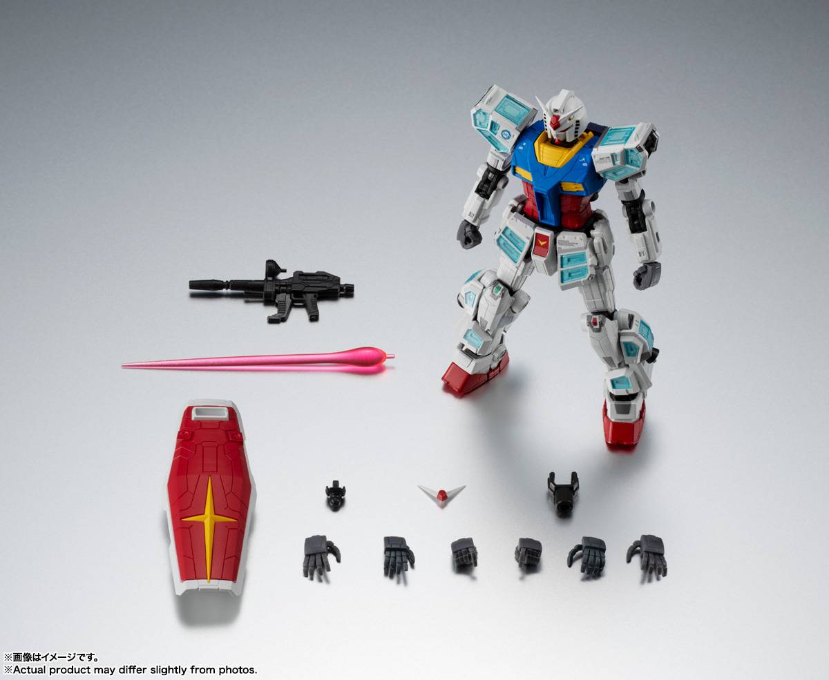 Robot Spirits Side MS: Mobile Suit Gundam - RX-78F00 / E Gundam [Bandai ...