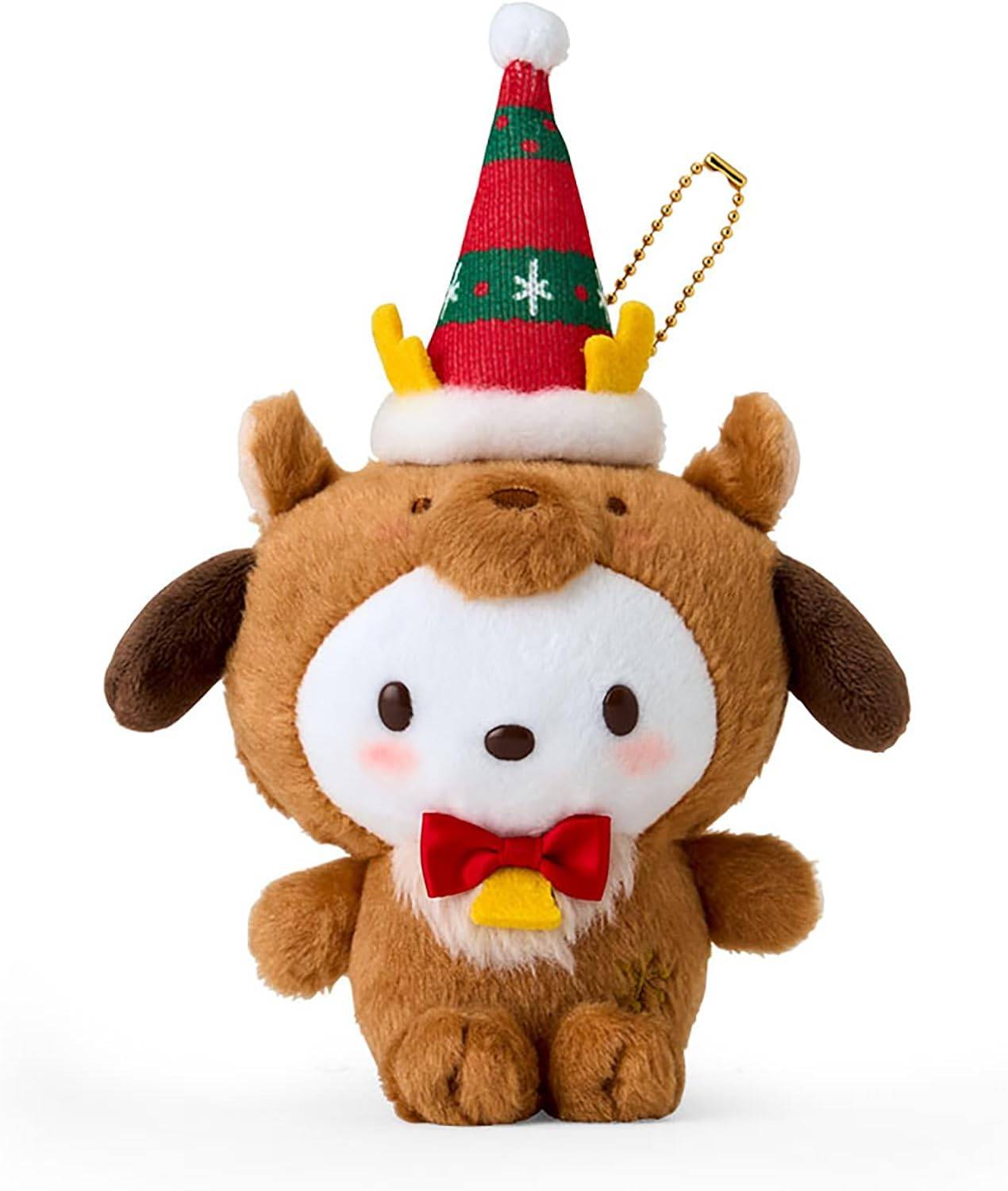 Sanrio Characters: Mascot Holder - Pochacco (Christmas Ver.) [Sanrio ...