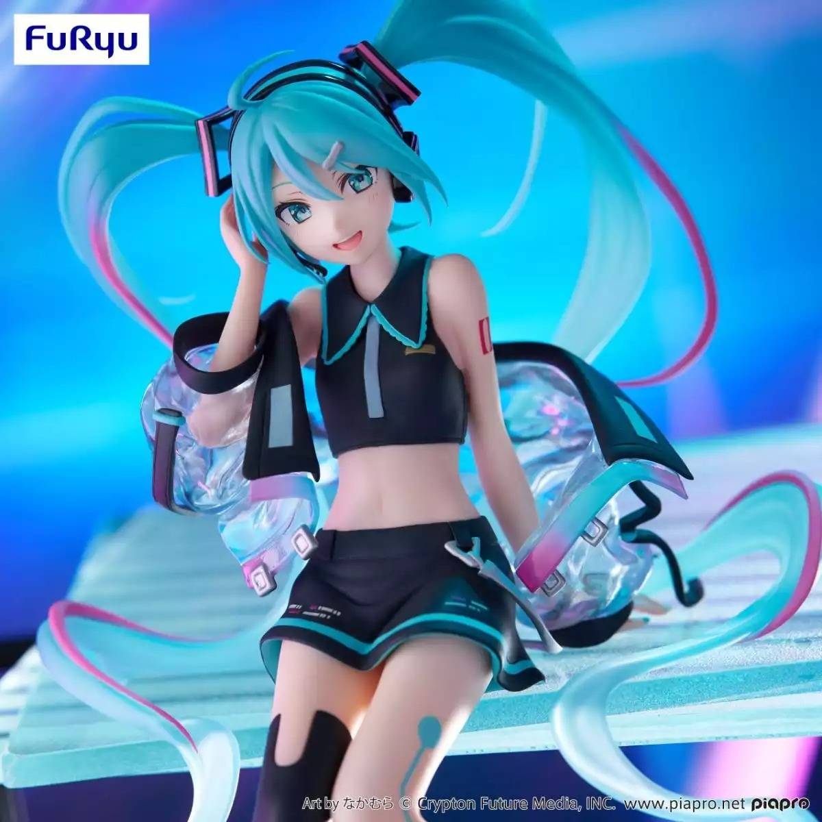 Hatsune Miku: Neon Cyber Ver. Noodle Stopper Figure (2nd Hand) [FuRyu ...