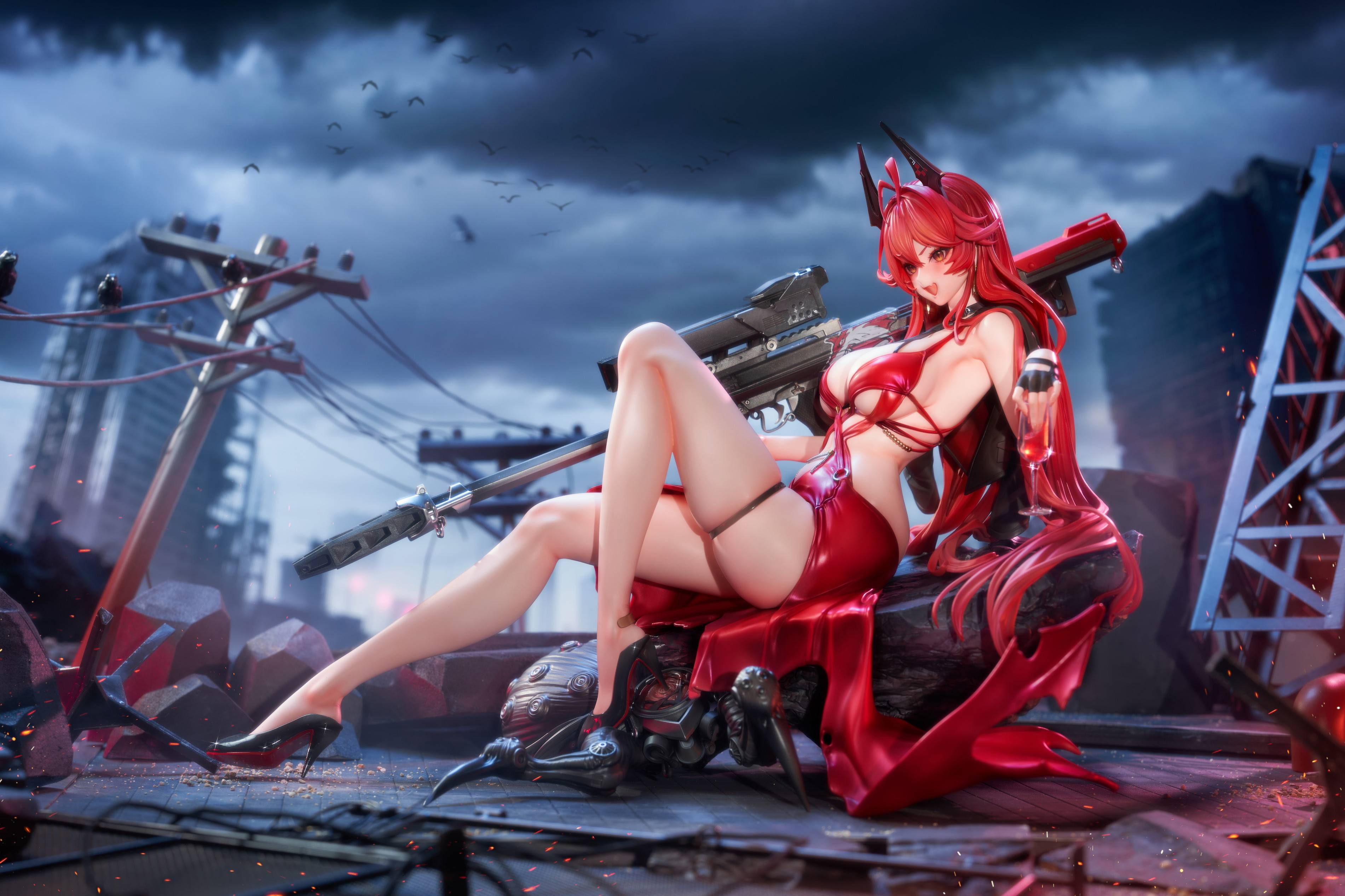 Goddess of Victory: NIKKE - Red Hood 1/4 (Nonsense Red Ver.) [Hobby Sakura] - Nin-Nin-Game.com