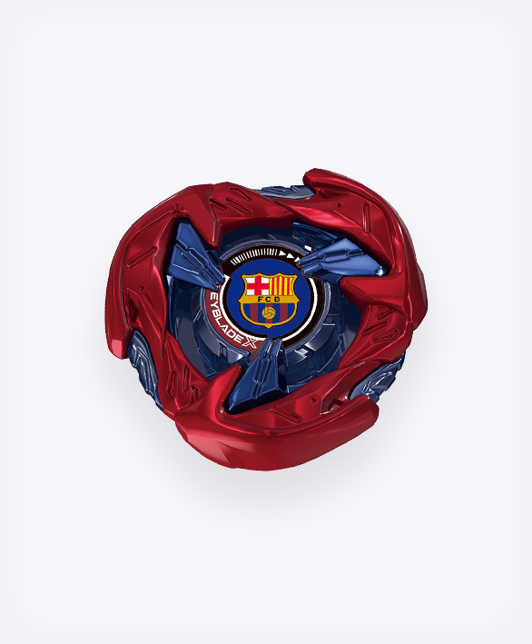 Beyblade X: UX-00 Bey-Kick-Off Set (FC Barcelona Ver.) [Takara Tomy] - Nin-Nin-Game.com