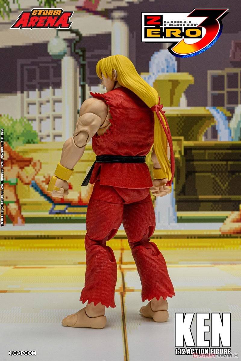 Action Figure: Street Fighter Alpha 3 - Ken 1/12 [Storm Collectibles ...