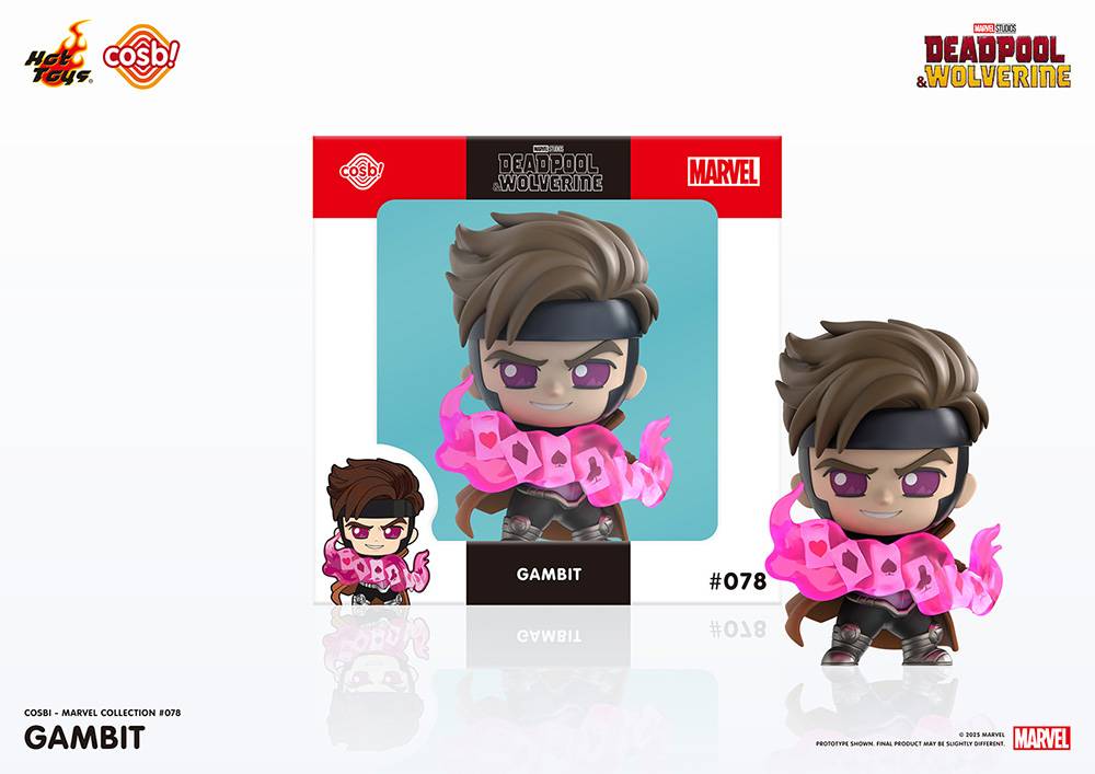 Cosbi: Marvel Collection 078 - Deadpool & Wolverine - Gambit [Hot Toys ...