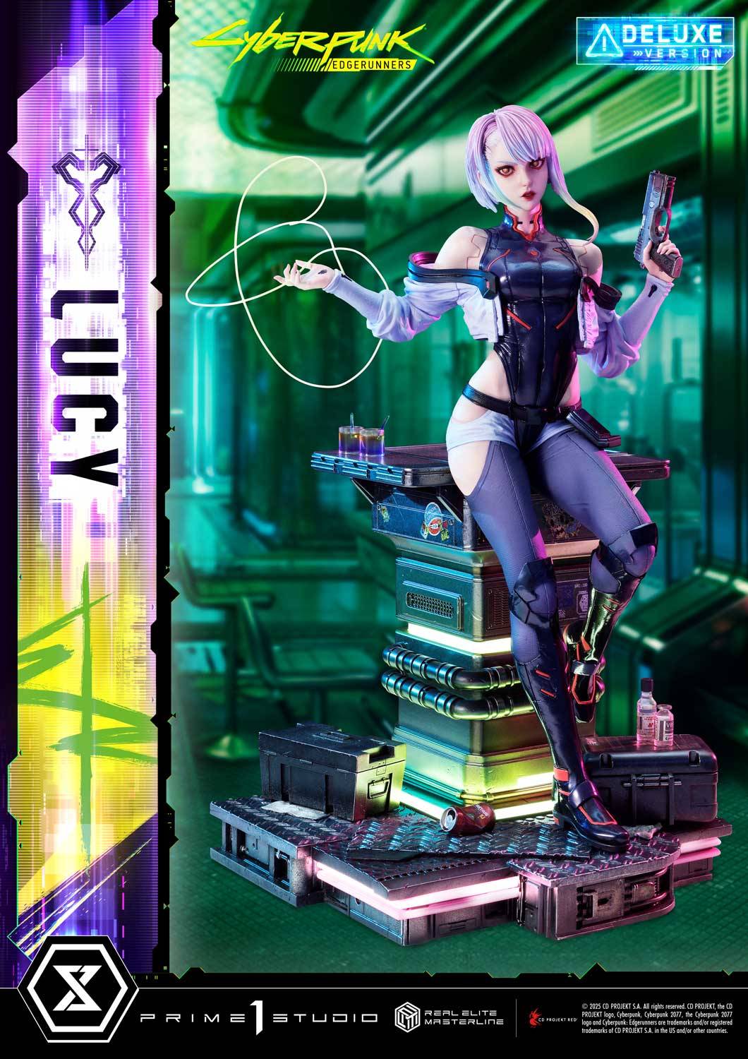 Real Elite Masterline: Cyberpunk Edgerunners - Lucy 1/4 (Deluxe Ver ...