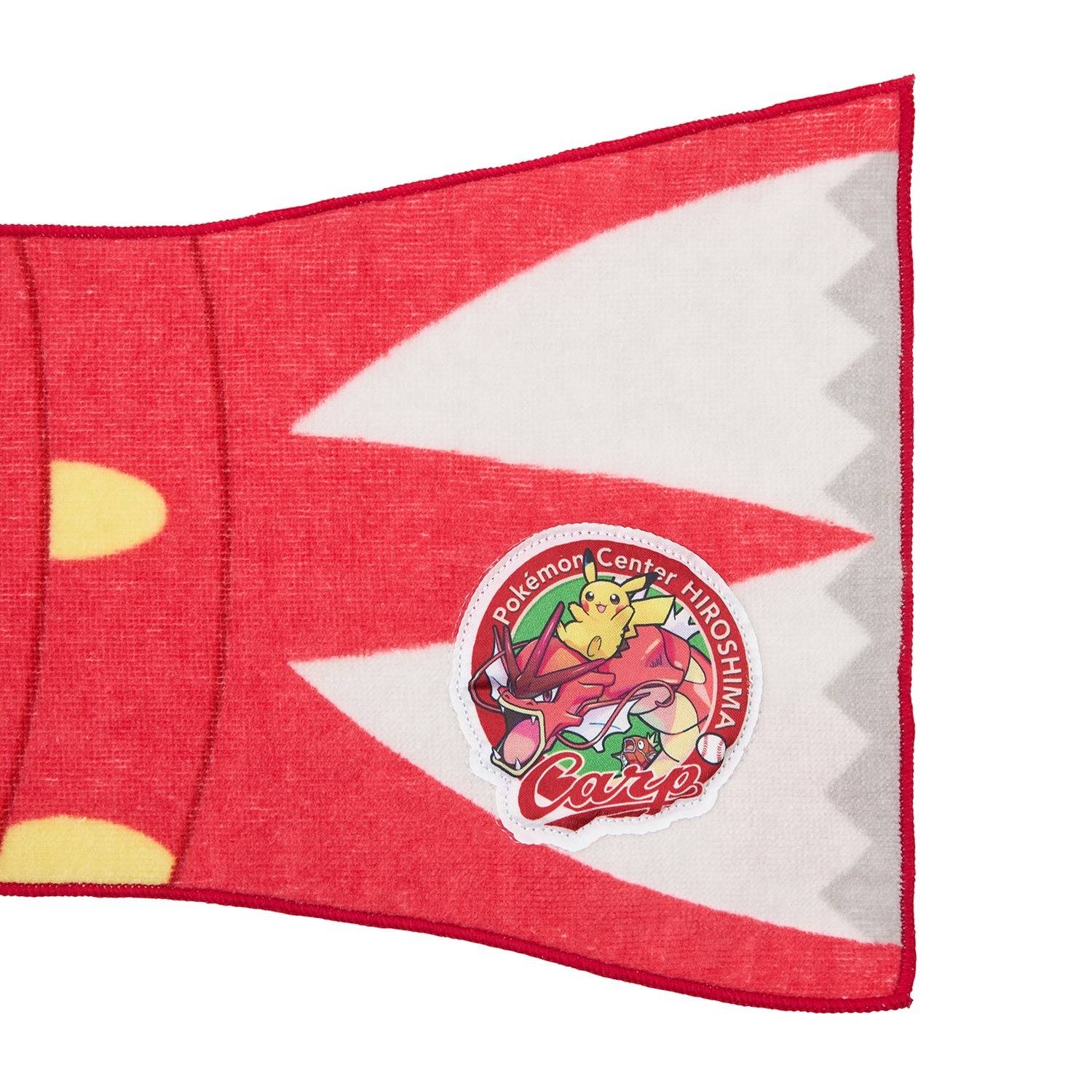 Pokemon: Pokemon Center Hiroshima R x Carp - Towel Scarf - Red Gyarados ...