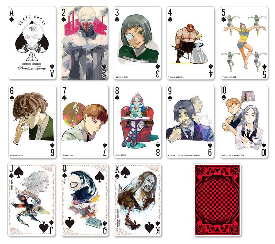 Tokyo Ghoul - Premium Trump [Playing Cards] - Nin-Nin-Game.com