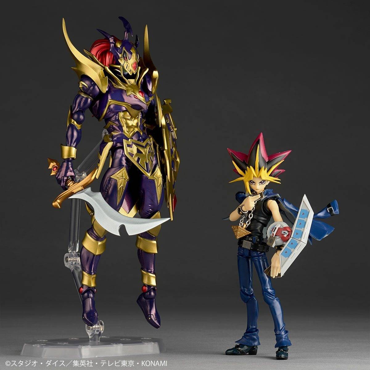 Revoltech: Yu-Gi-Oh! Duel Monsters - Black Luster Soldier (Limited + Bonus) [Kaiyodo] - Nin-Nin ...
