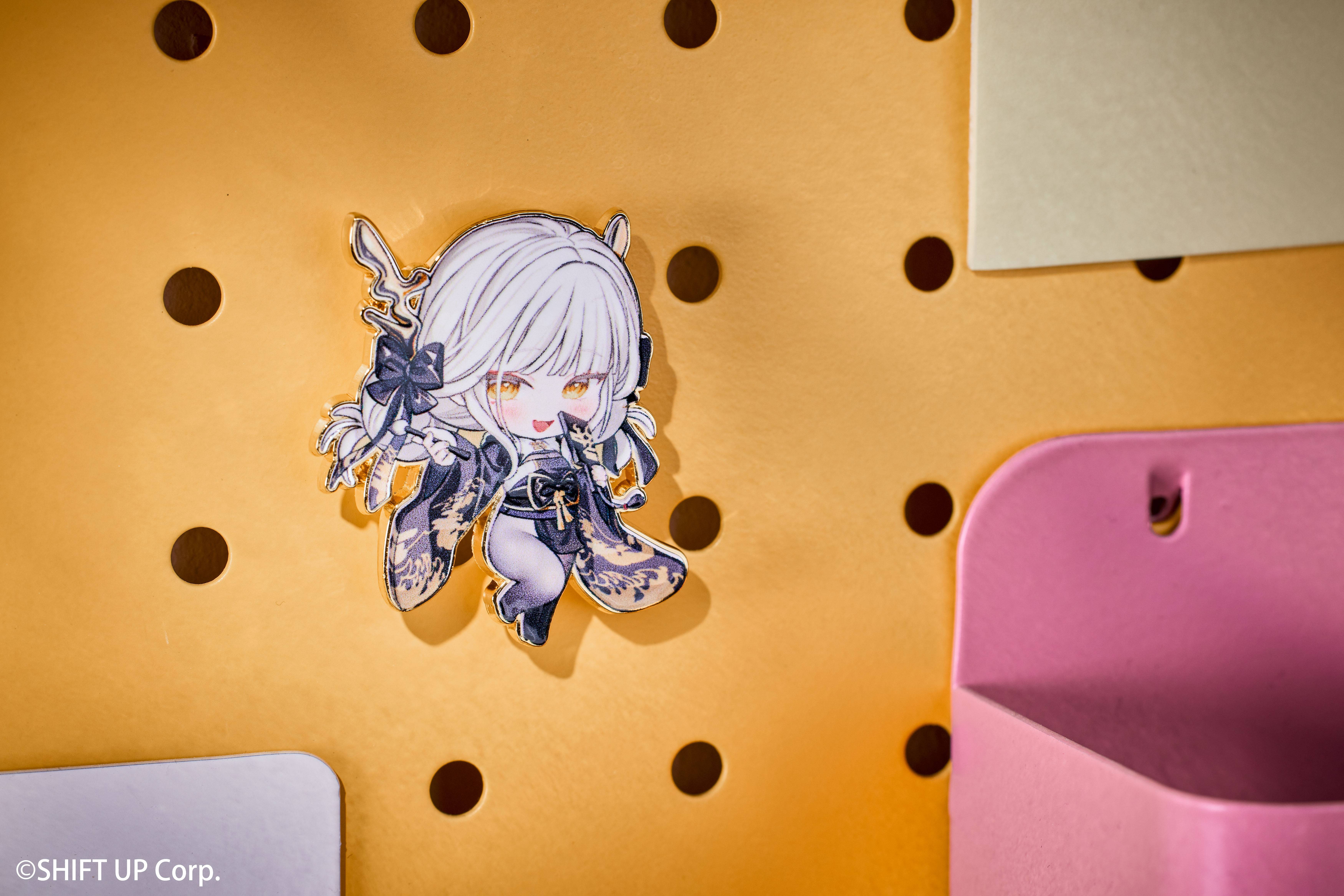 Goddess of Victory NIKKE: Pin Badge Collection - Chibi Character Spin ...