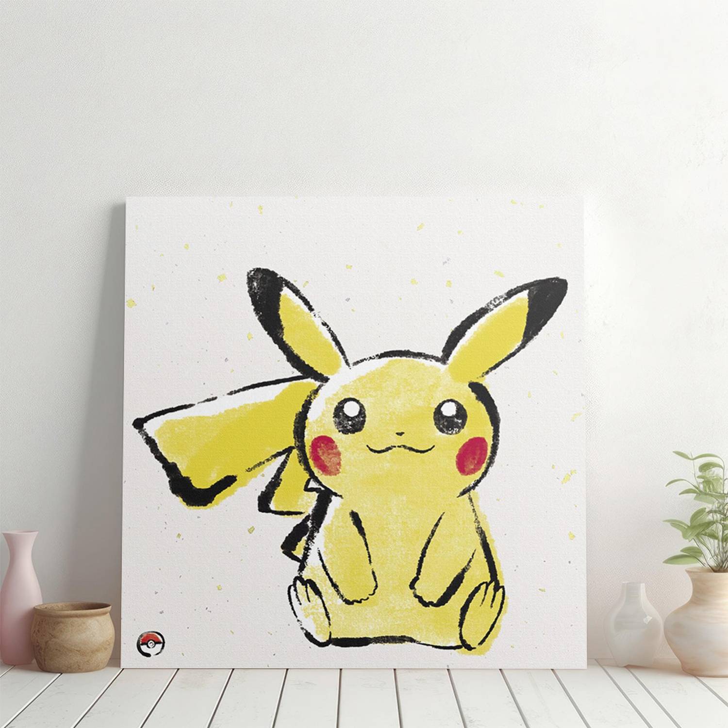 Pokémon: Brush Painting Art Panel - Pikachu (Limited Edition) [The ...