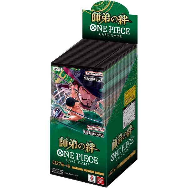 ONE PIECE CARD GAME: OP-12 - Booster Box - Master and Student Bonds (24 ...