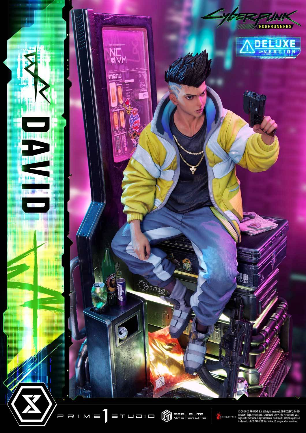 Real Elite Masterline: CyberPunk Edgerunners - David 1/4 (Deluxe Ver ...