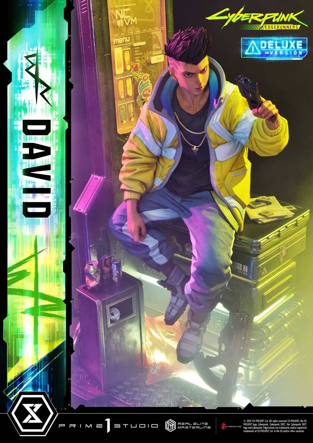 Real Elite Masterline: CyberPunk Edgerunners - David 1/4 (Deluxe Ver ...