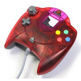 Buy Dreamcast Controller Clear Red - Used / Loose (Dreamcast Japanese ...