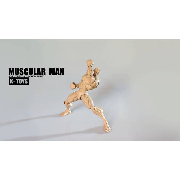Action Figure: Muscular Male Body - Normal Skin 1/12 [K-Toys] - Nin-Nin ...