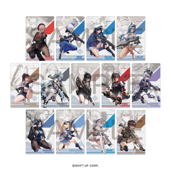 Goddess of Victory NIKKE: Gun Girl Metal Card Collection Vol.3 (10 ...